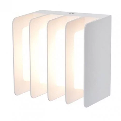 Moderne wandlamp - Gridy muurlamp wit | Nostalux.nl