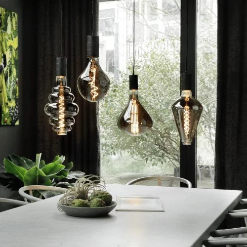 Hanglamp kopen? Calex lampen pendel 5x E27 industrieel