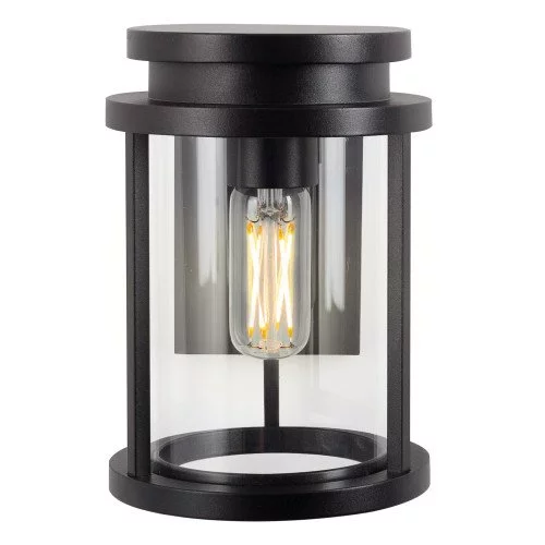 Sydney Muurlamp Zwart met Smart Wifi LED | Nostalux.nl