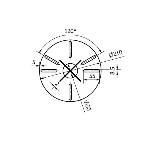 Buitenverlichting KS Spie 1 - Montage en verankering | Nostalux.nl